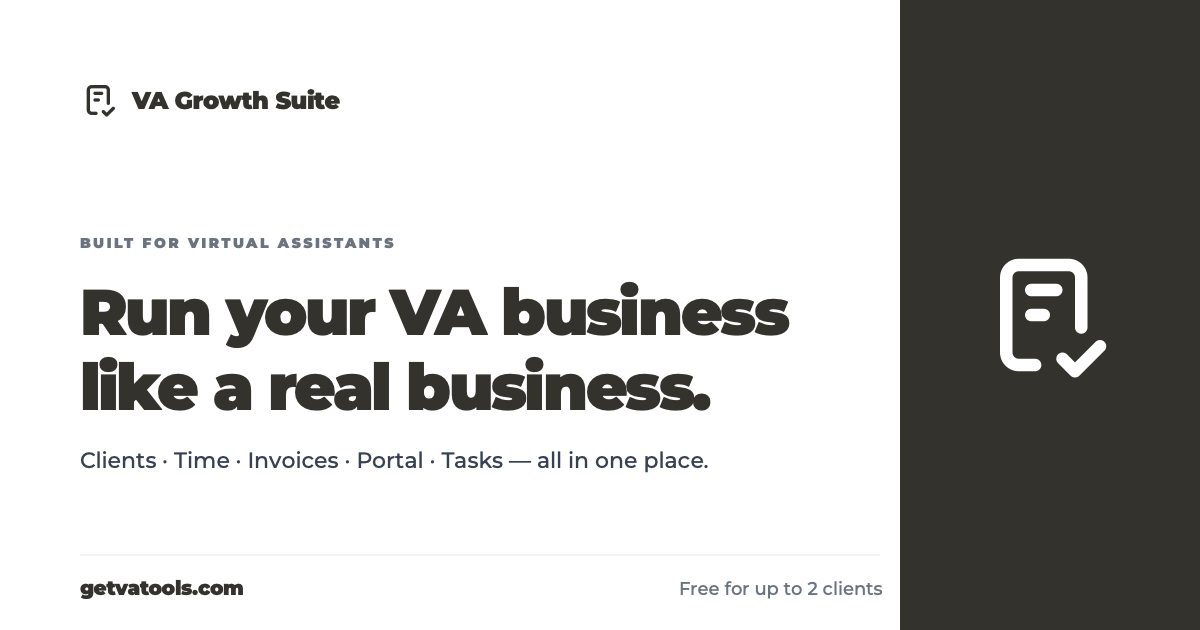 Virtual Assistant Skills Checklist for 2026 — VA Growth Suite